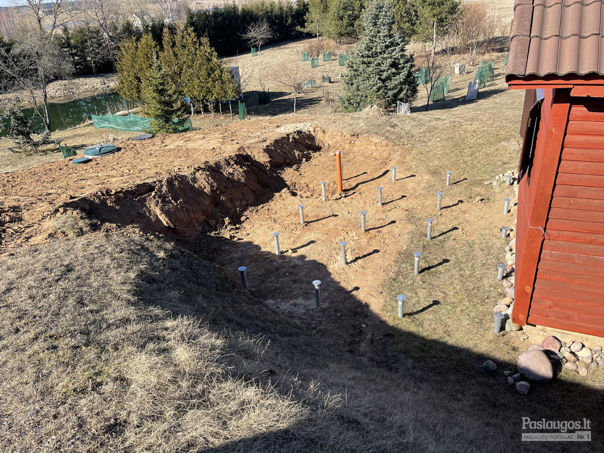 Sraigtiniai poliai Vilnius Sraigtiniai poliai/montavimas-susukimas ...