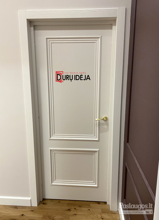 Vidaus durys su stakta, Lauko durys A+ A++ - Vilnius / Durų Idėja ...