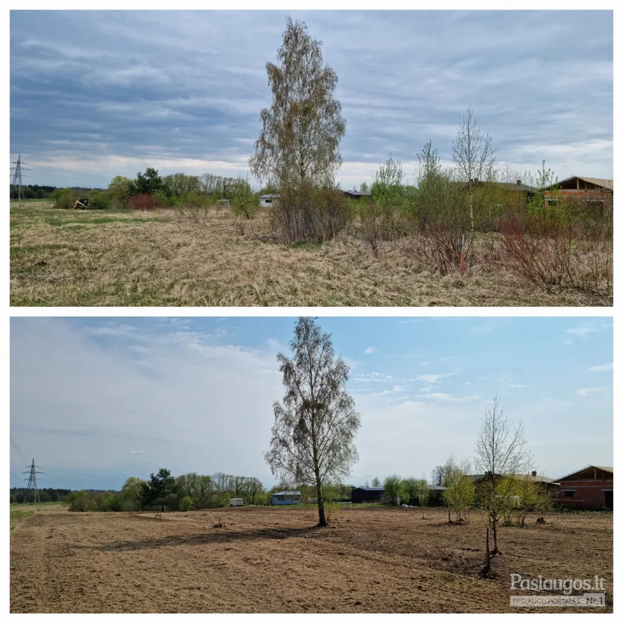 UAB Bekruma Kaunas Apleistų sklypų tvarkymas, augmenijos mulčiavimas ...