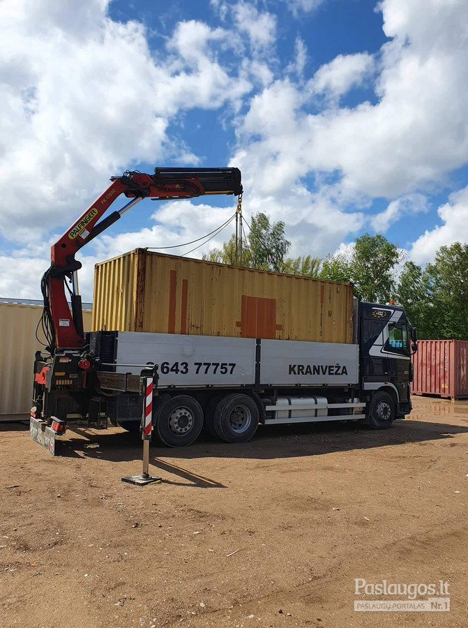 Krano manipuliatoriaus ( fiskaro ) nuoma - Vilnius / Kranveža ...