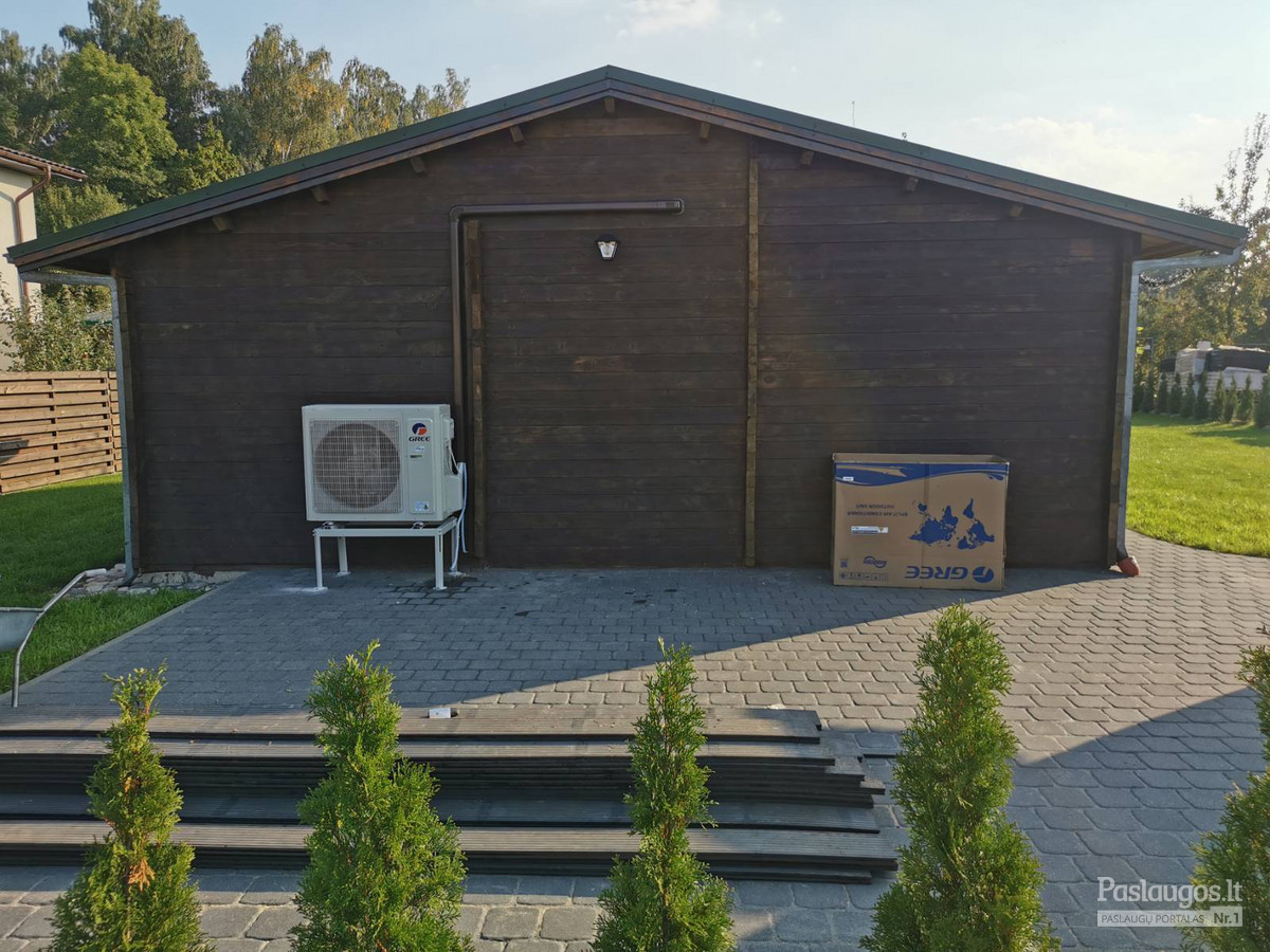 Klimato sprendimai, MB Kaunas Oro kondicionavimas, rekuperacija, šilumos siurbliai. Darbų ...