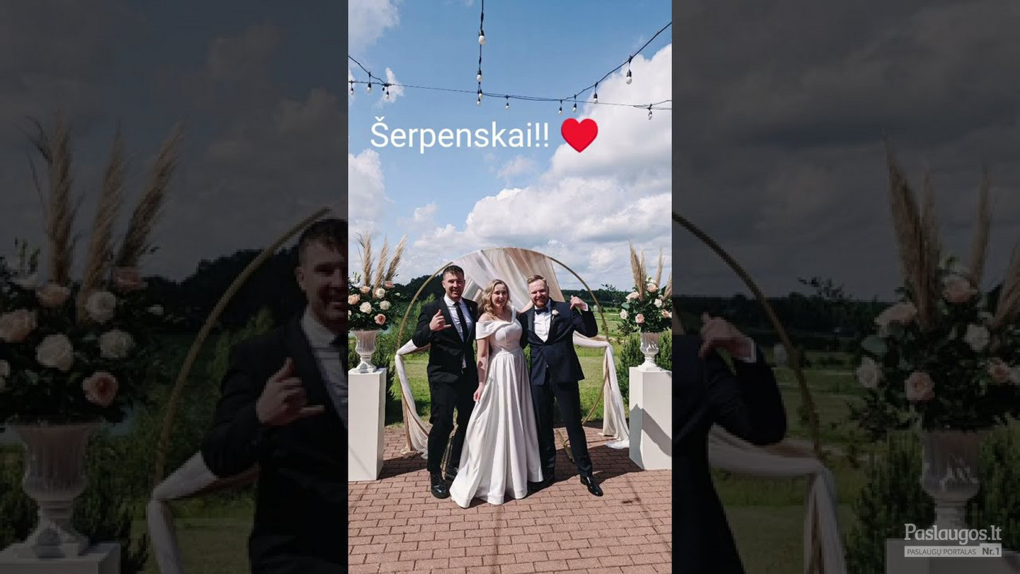 Justinas Sruoginis Kaunas Vedėjas su Dj komanda, arba Vedėjas/dj ...