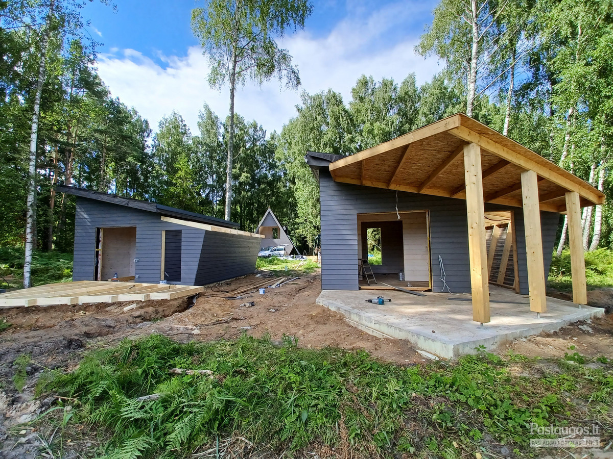 Karkasiniai - Sip pastatai. Fasado ir vidaus apdaila. - Vilnius / MS Solutions - Paslaugos.lt ...