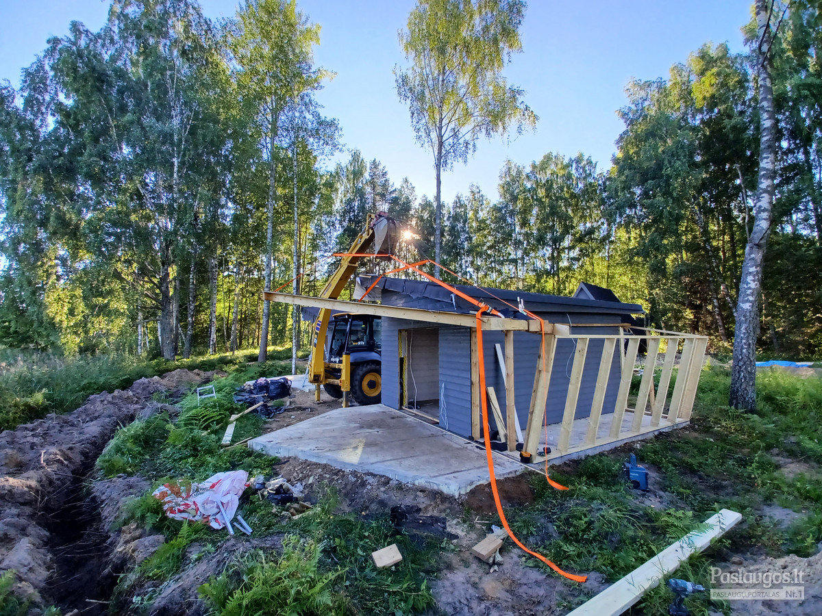 Karkasiniai - Sip pastatai. Fasado ir vidaus apdaila. - Vilnius / MS Solutions - Paslaugos.lt ...