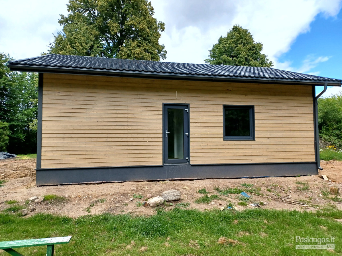 Karkasiniai - Sip pastatai. Fasado ir vidaus apdaila. - Vilnius / MS Solutions - Paslaugos.lt ...