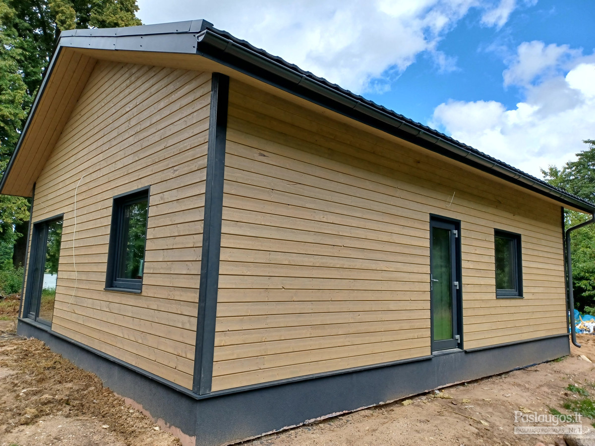 Karkasiniai - Sip pastatai. Fasado ir vidaus apdaila. - Vilnius / MS Solutions - Paslaugos.lt ...