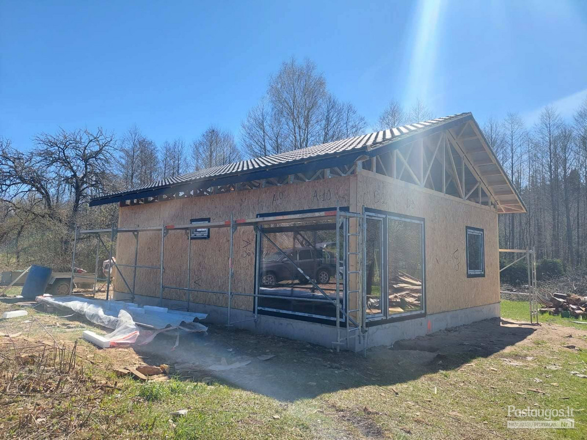 Karkasiniai - Sip pastatai. Fasado ir vidaus apdaila. - Vilnius / MS Solutions - Paslaugos.lt ...