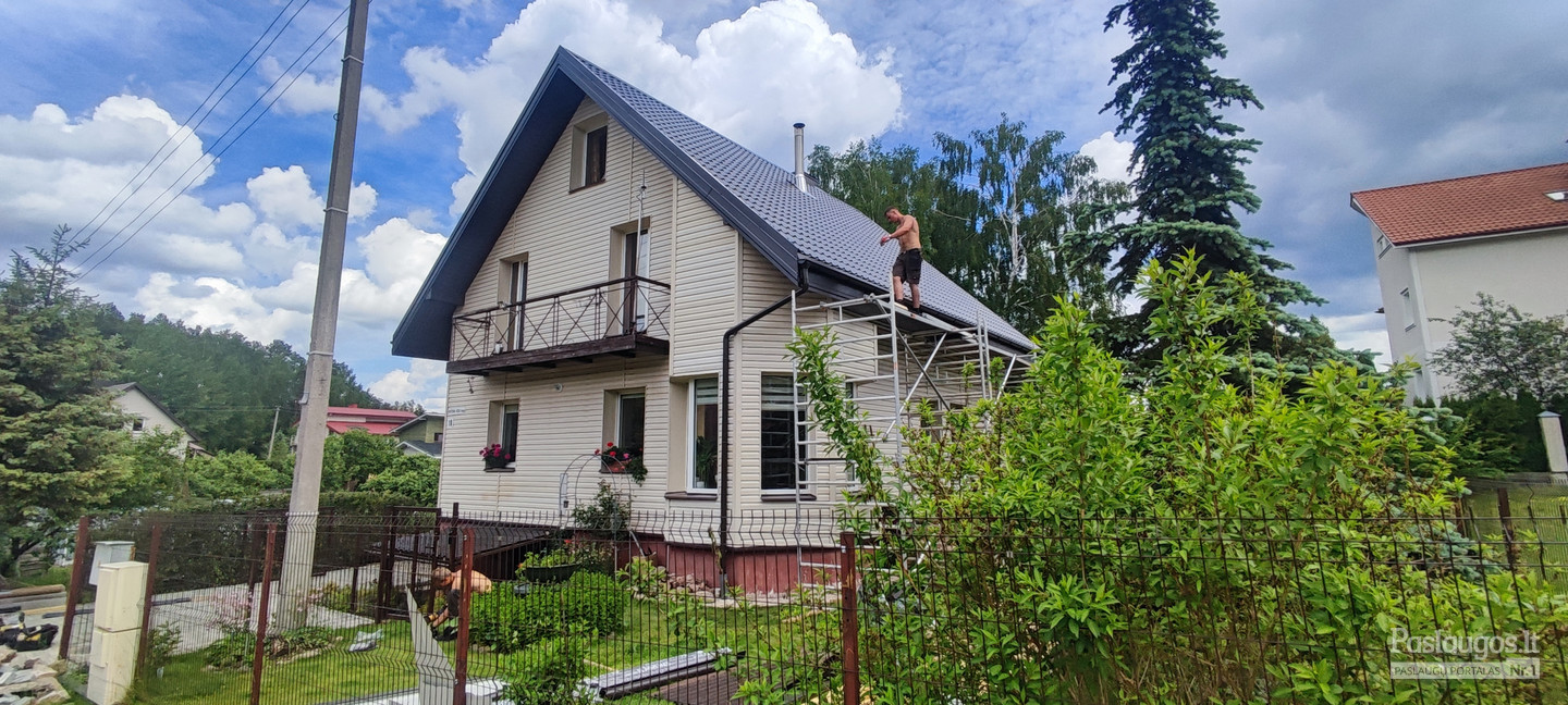 Šlaitinių stogų dengimas, šiltinimas, renovacija Vilnius. - Vilnius ...
