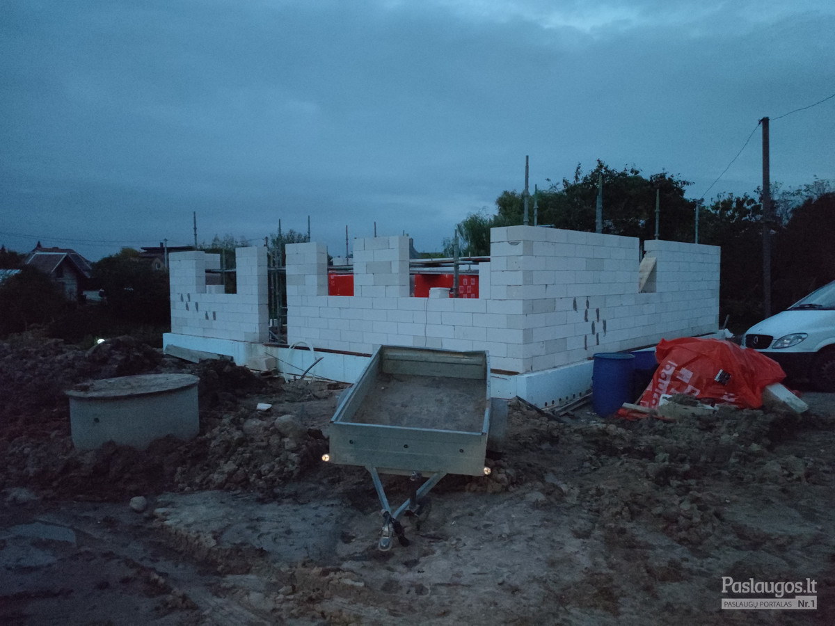 Statybos darbai,fasadų šiltinimas Klaipėdos rajonas Statybos darbai ...