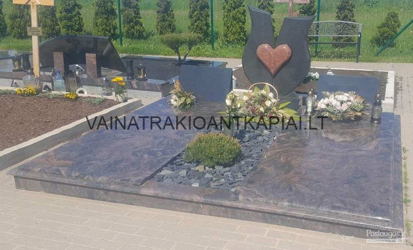 Vainatrakio antkapiai Kaunas Paminklai, antkapiai, plokštės, kapų ...