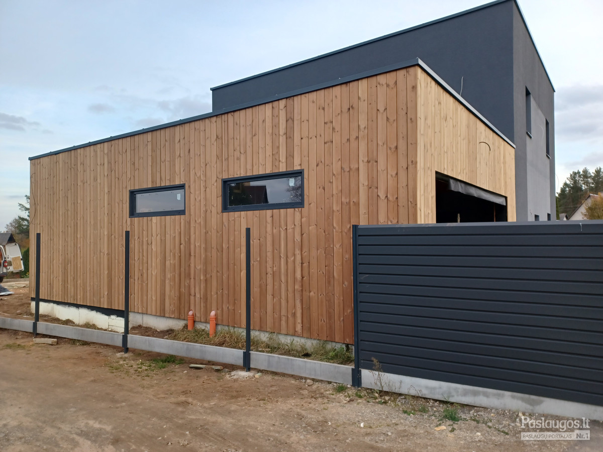 Karkasiniai - Sip pastatai. Fasado ir vidaus apdaila. - Vilnius / MS Solutions - Paslaugos.lt ...