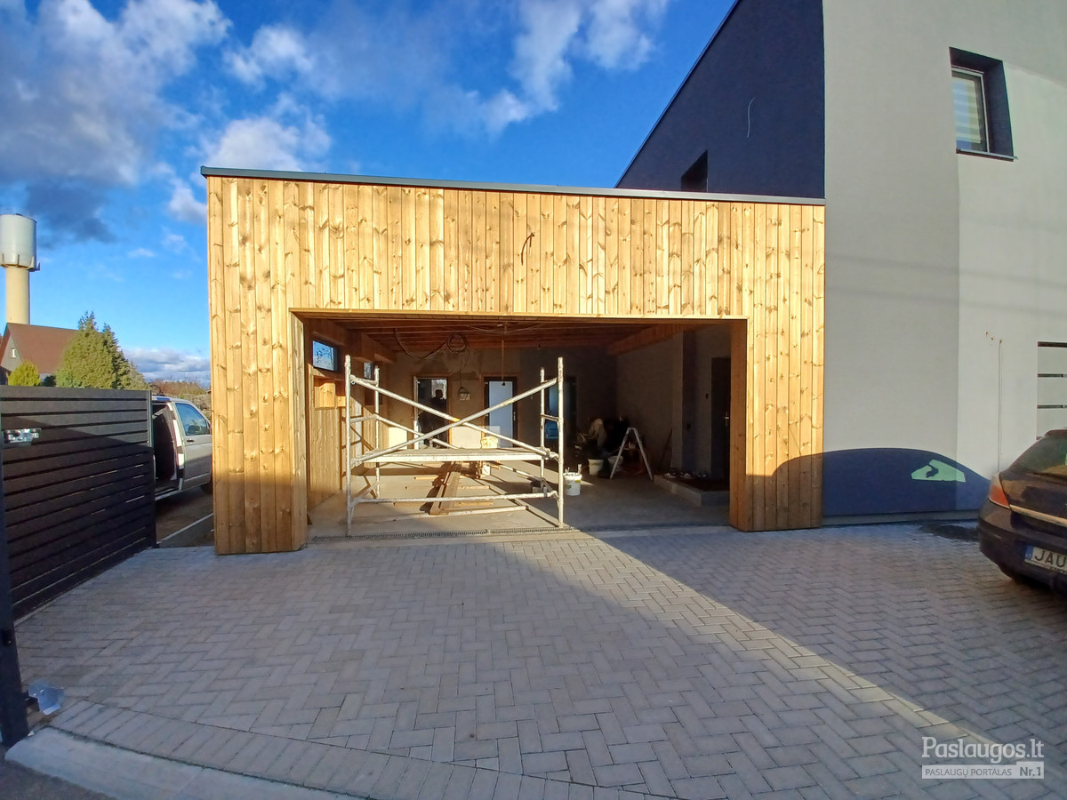 Karkasiniai - Sip pastatai. Fasado ir vidaus apdaila. - Vilnius / MS Solutions - Paslaugos.lt ...