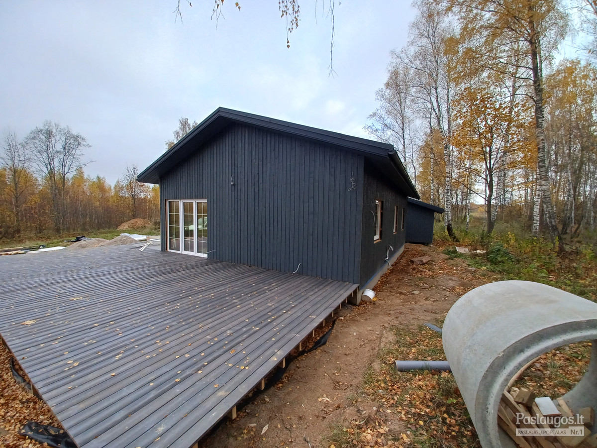 Karkasiniai - Sip pastatai. Fasado ir vidaus apdaila. - Vilnius / MS Solutions - Paslaugos.lt ...