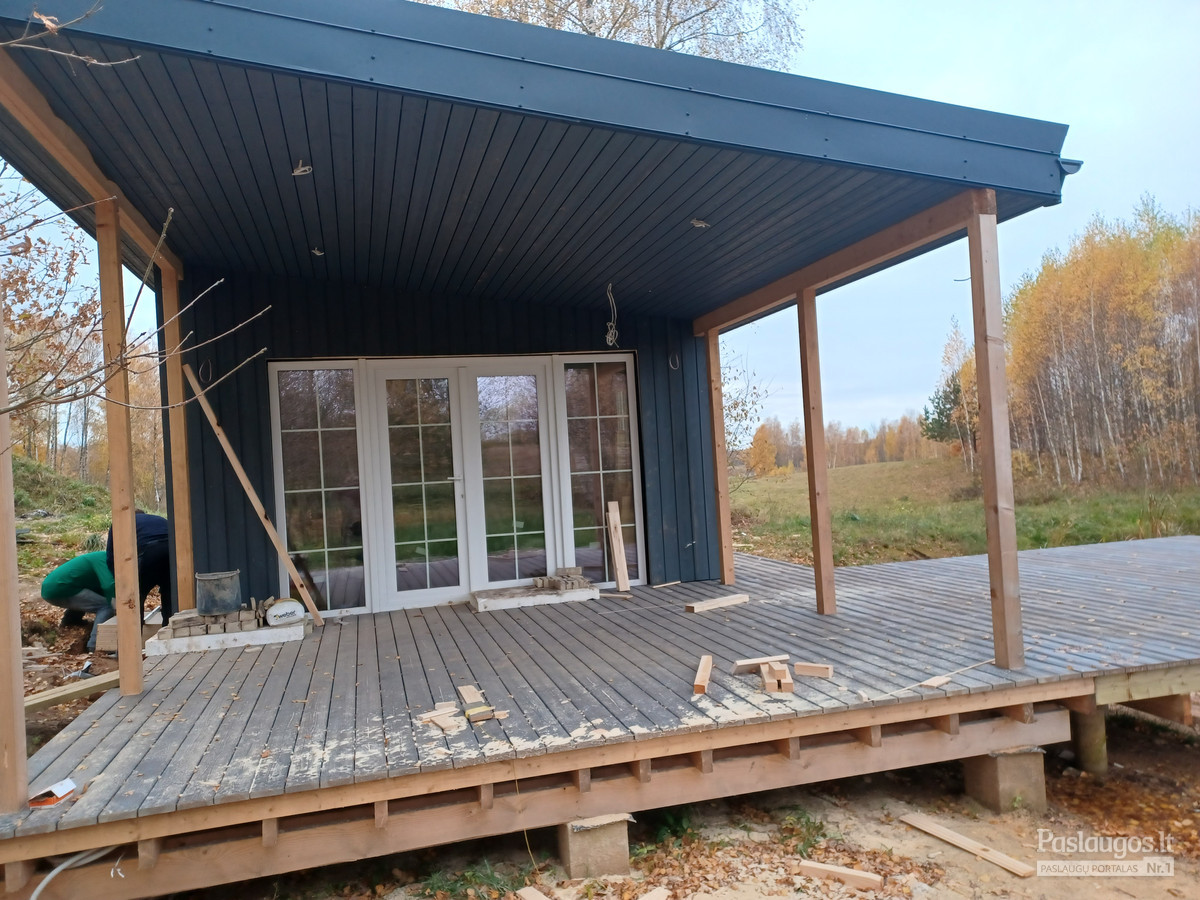 Karkasiniai - Sip pastatai. Fasado ir vidaus apdaila. - Vilnius / MS Solutions - Paslaugos.lt ...