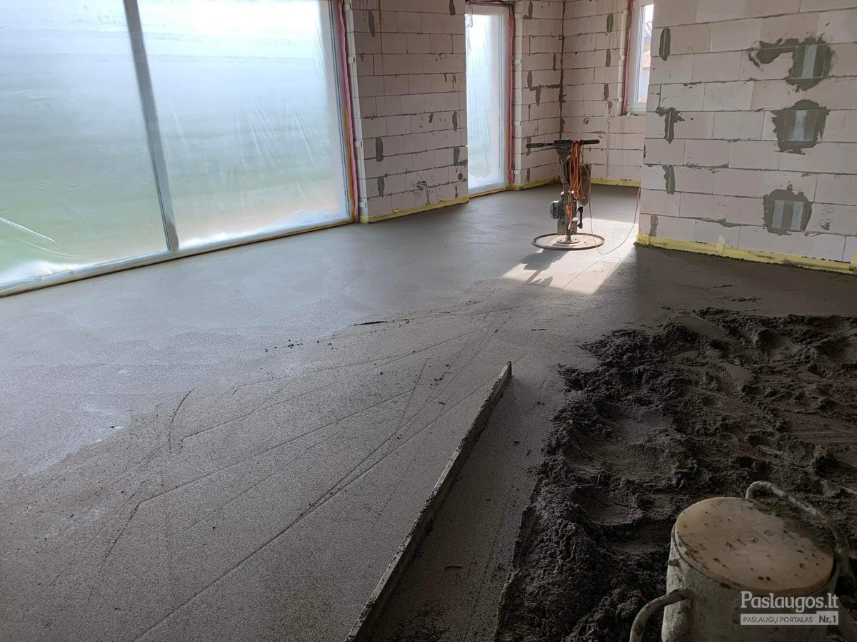 Grindų betonavimas - Šiauliai / MB GudBeta - Paslaugos.lt portalas Nr.1