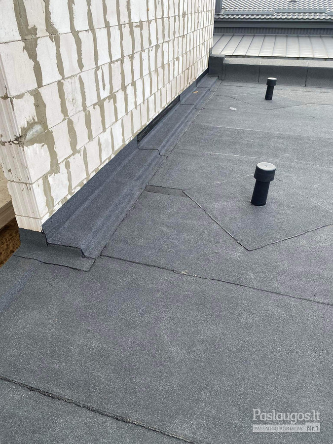 MDStogai Kaunas Stogų Dengimas Remontas Bitumine Danga. Darbų pavyzdžių ...