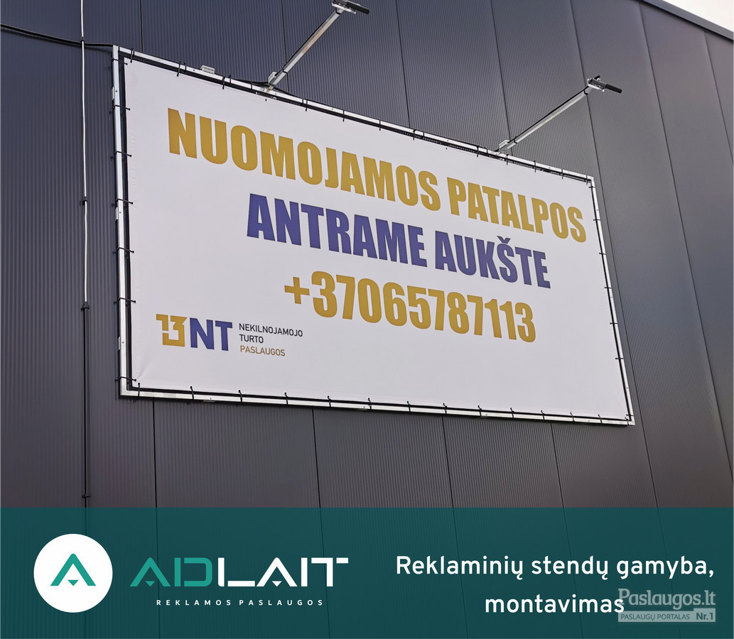 ADLAIT reklama Kaunas Reklamos gamyba, šviečianti reklama. Darbų ...