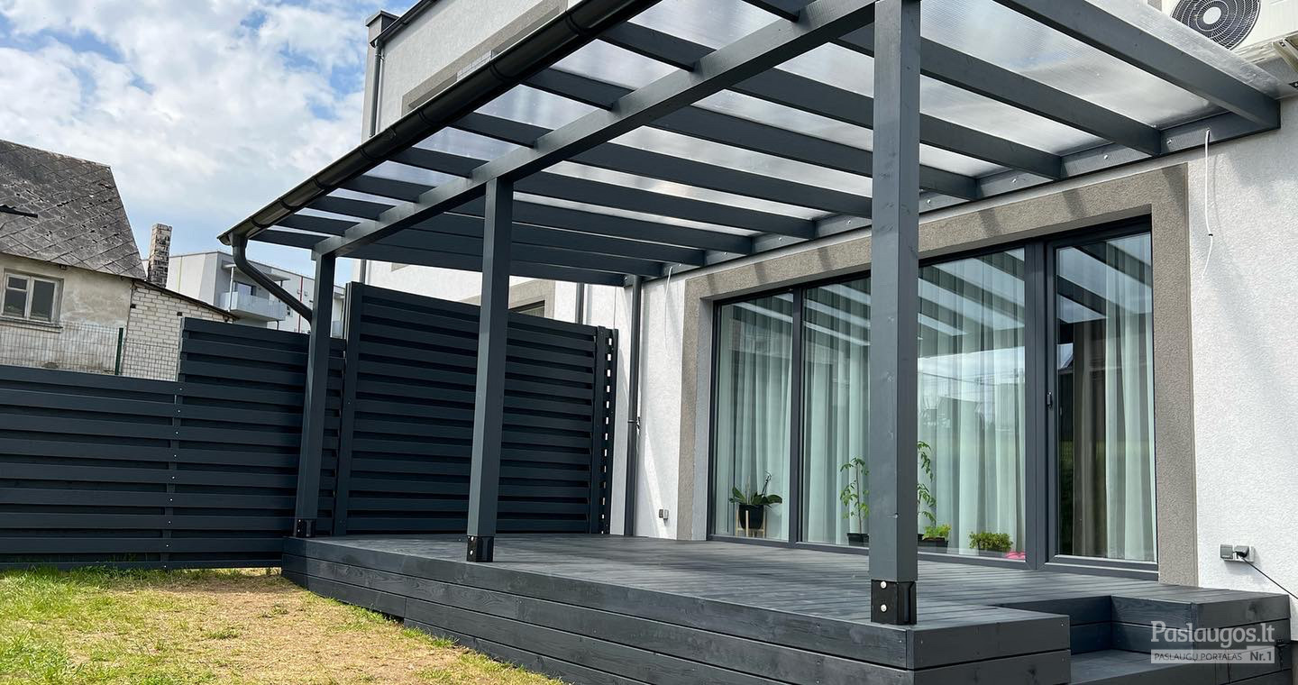 Stogines, garažai, sandeliukai, terasos kiti darbai - Vilnius / Saulius ...