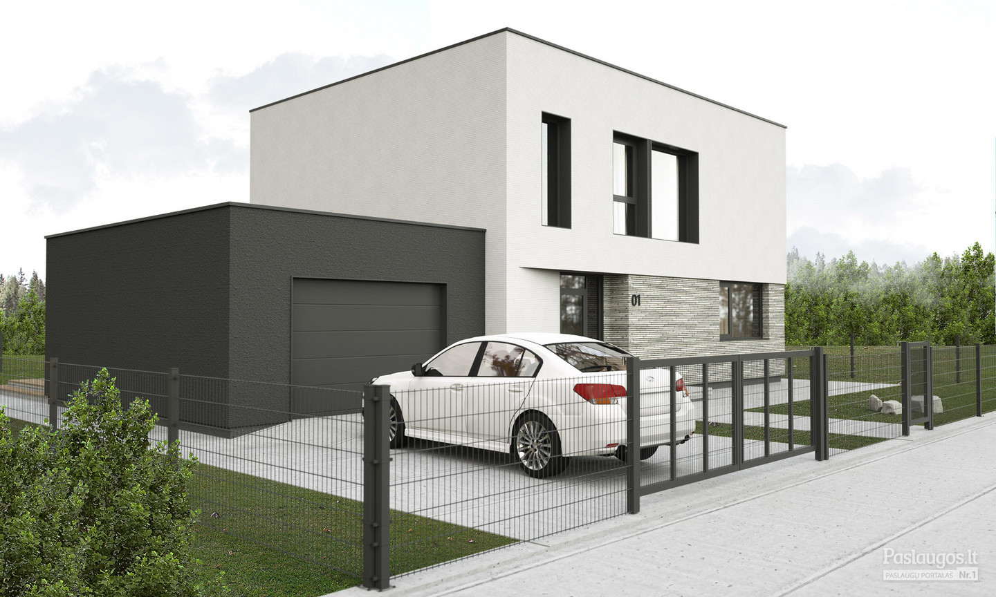 UAB Tipinis projektas Kaunas Architektūra. Statybos leidimai. Darbų ...