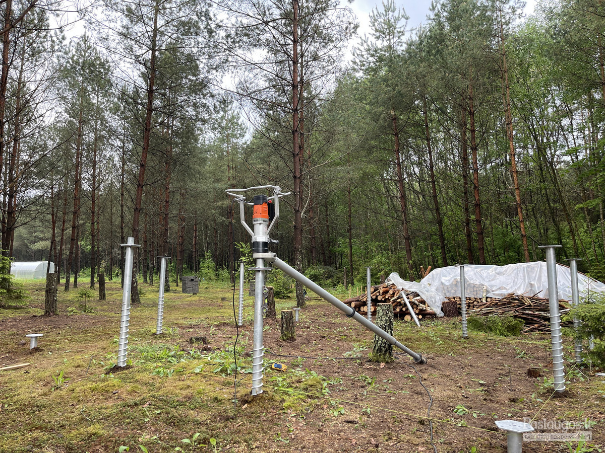 Sraigtiniai poliai Vilnius Sraigtiniai poliai/montavimas-susukimas ...