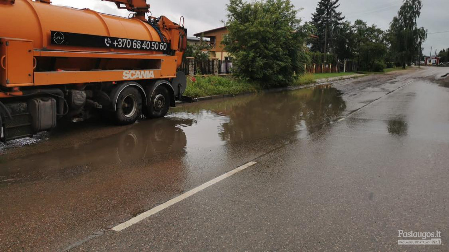 Nuotekų išvežimas, valymo įrenginių priežiūra. - Vilnius / UAB Alveva - Paslaugos.lt portalas Nr.1