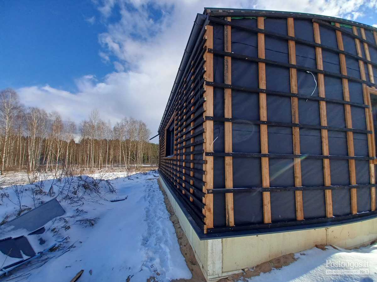 Karkasiniai - Sip pastatai. Fasado ir vidaus apdaila. - Vilnius / MS Solutions - Paslaugos.lt ...