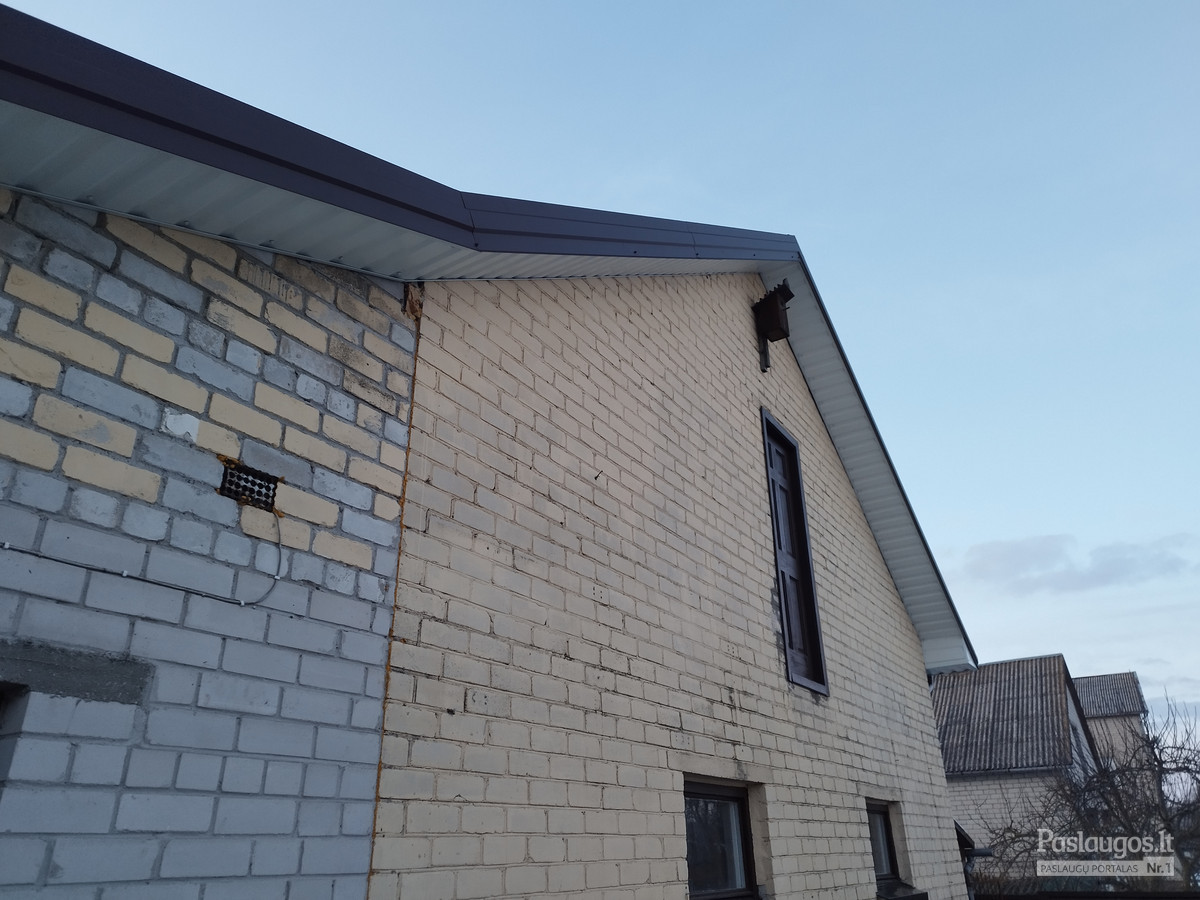 Ernestas Kazlauskas Kretingos rajonas Stogų dengimas Karkasiniai ...