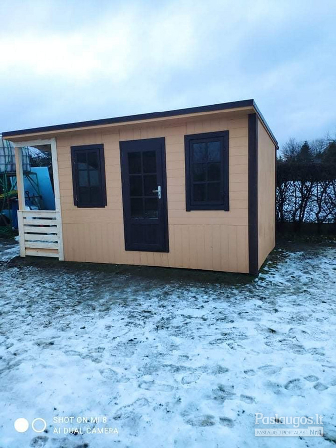 UAB Marvud Klaipėda Mediniai sodo nameliai, vasarnamiai, sandeliukai ...