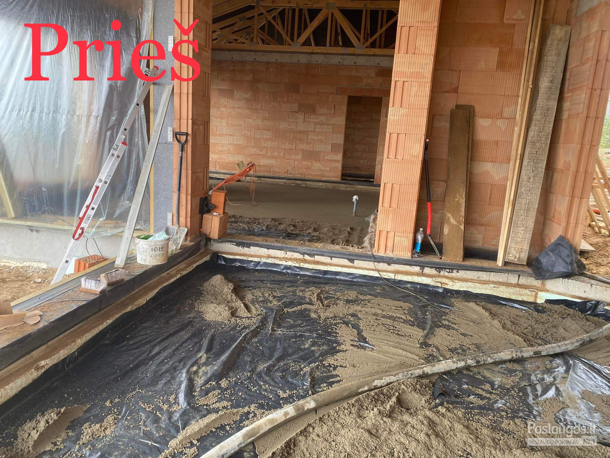 Grindų Betonavimas Vilnius Grindų Paruošimas / Betonavimas Darbų ...