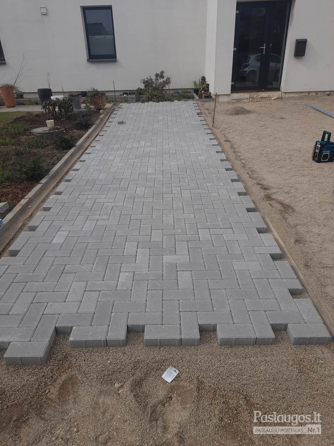 Aplinkos tvarkymas Vilnius Trinkeliu klojimas Darbų pavyzdžių galerija ID 2733439