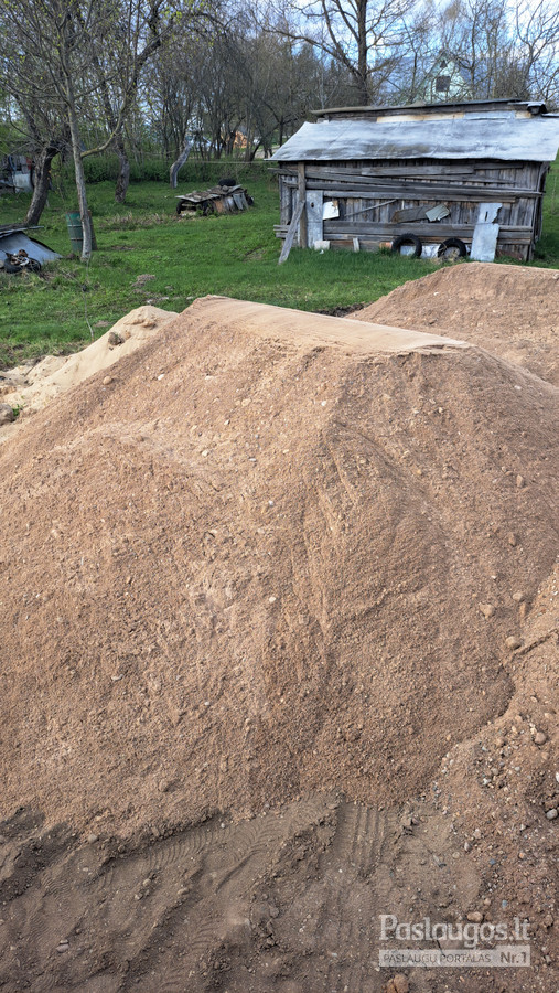 MB ''Rolina'' Vilnius Smėlis Žvyras Asfaltas Juodžemis Gruntas sklypo ...