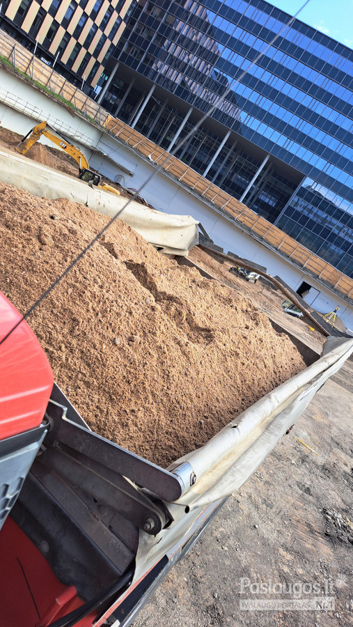 MB ''Rolina'' Vilnius Žvyras juodžemis smėlis gruntas skalda asfaltas ...