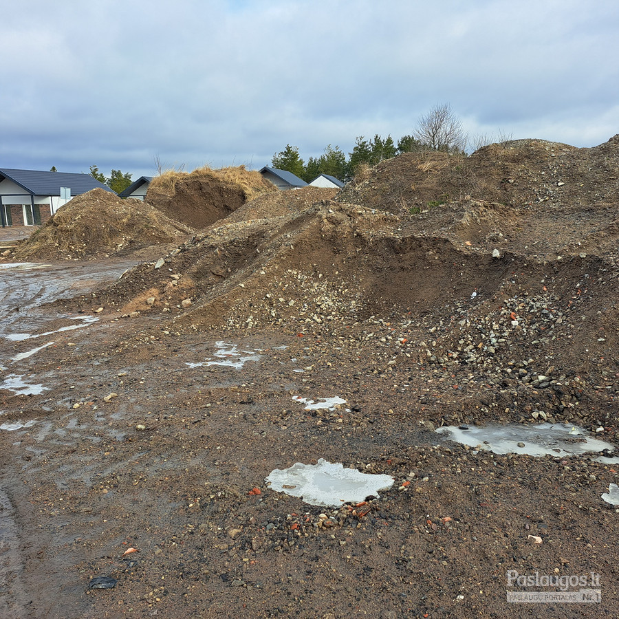 MB ''Rolina'' Vilnius Žvyras juodžemis smėlis gruntas skalda asfaltas ...