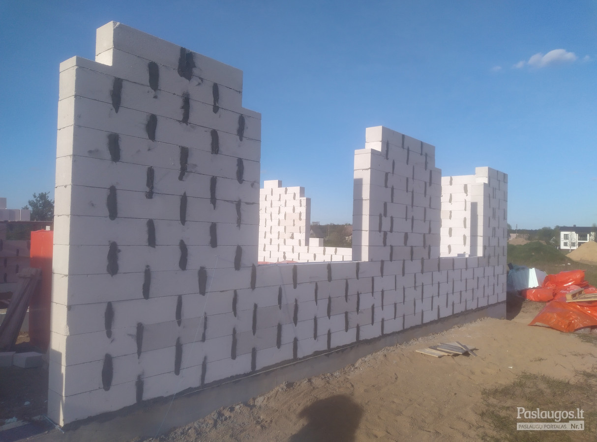 Muro -Betonavimas Vilnius Mūro darbai Darbų pavyzdžių galerija ID 2748103