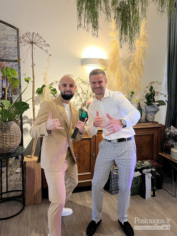 Audrius Pupininkas Kaunas Renginių vedėjas Audrius su Dj komanda (Lt ...