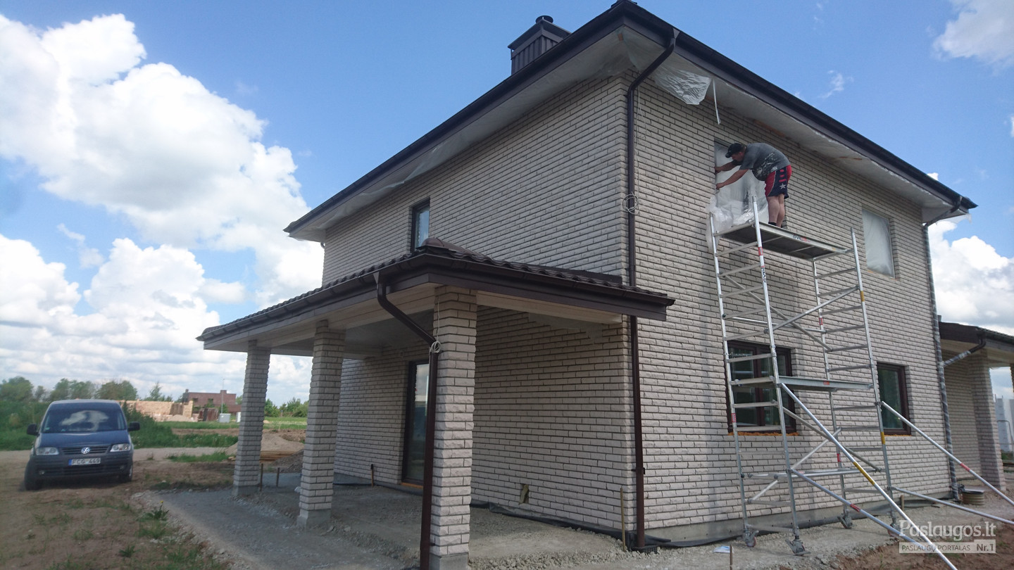 Sandeliu ir Angaru vidaus sienų ir Mūriniu fasadų dazymas - Kaunas ...