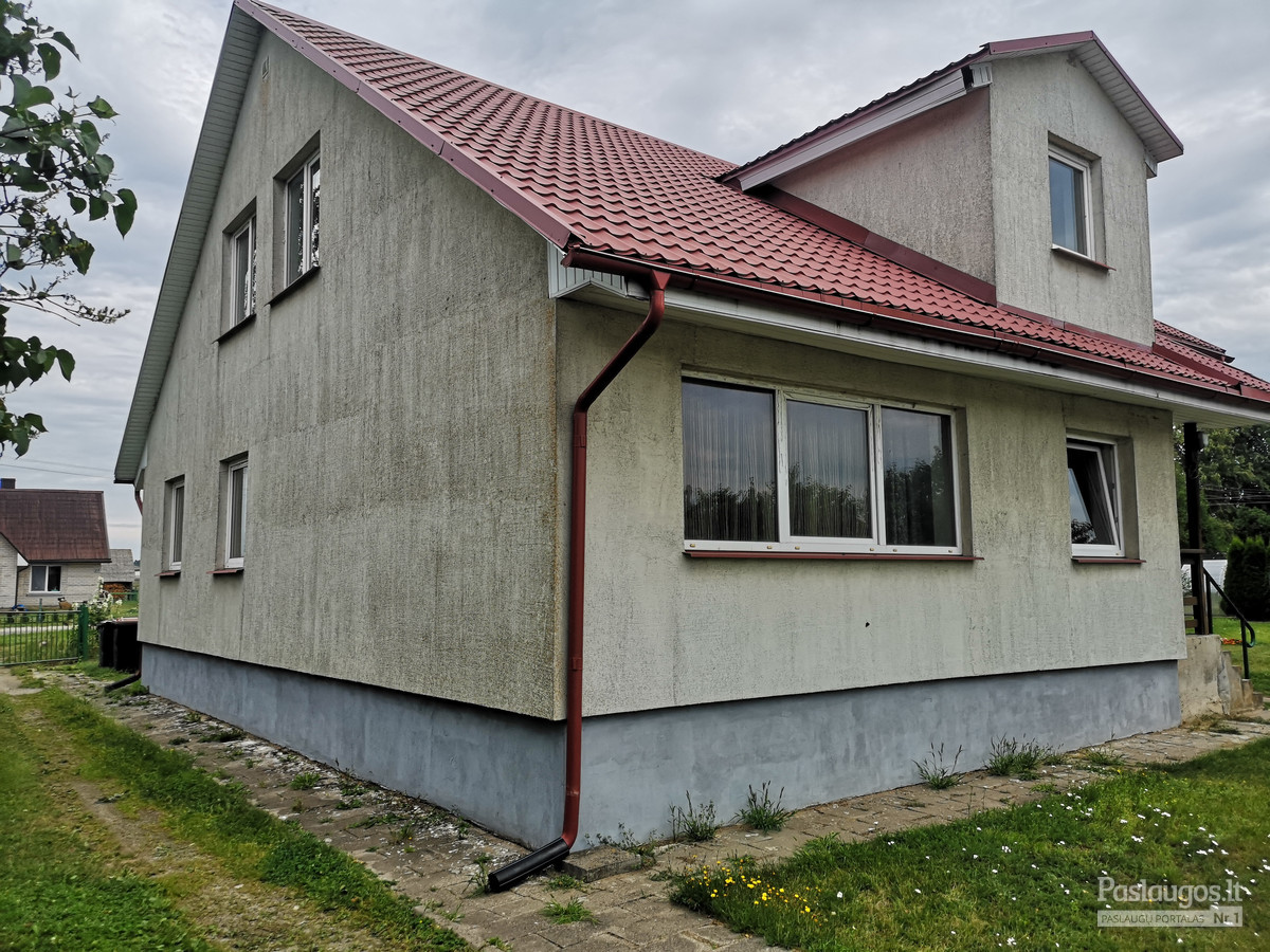 Mūriniu fasadų dažymas. Angaru ir sandėlių dazymas - Kaunas / GINTARAS ...
