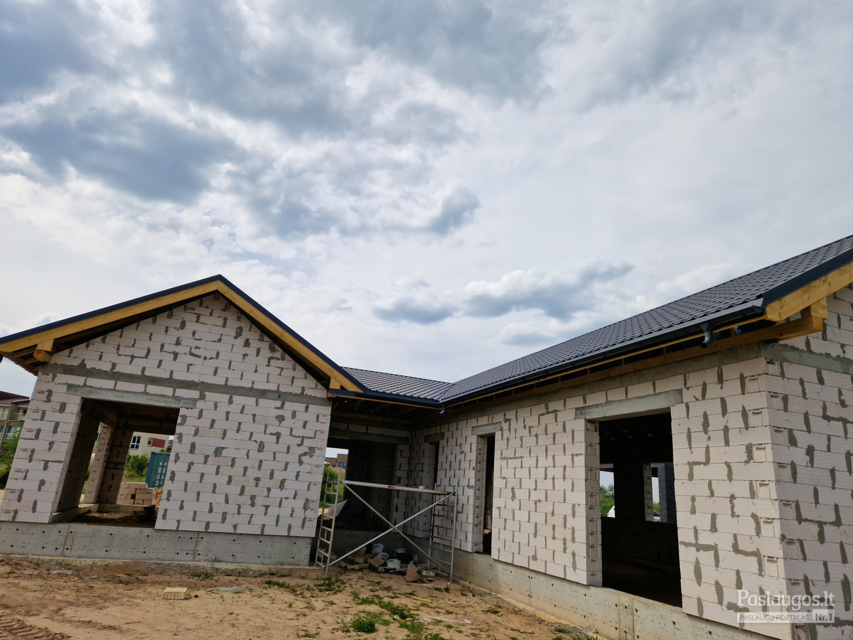 Šlaitinių stogų dengimas, šiltinimas, renovacija Vilnius. - Vilnius ...