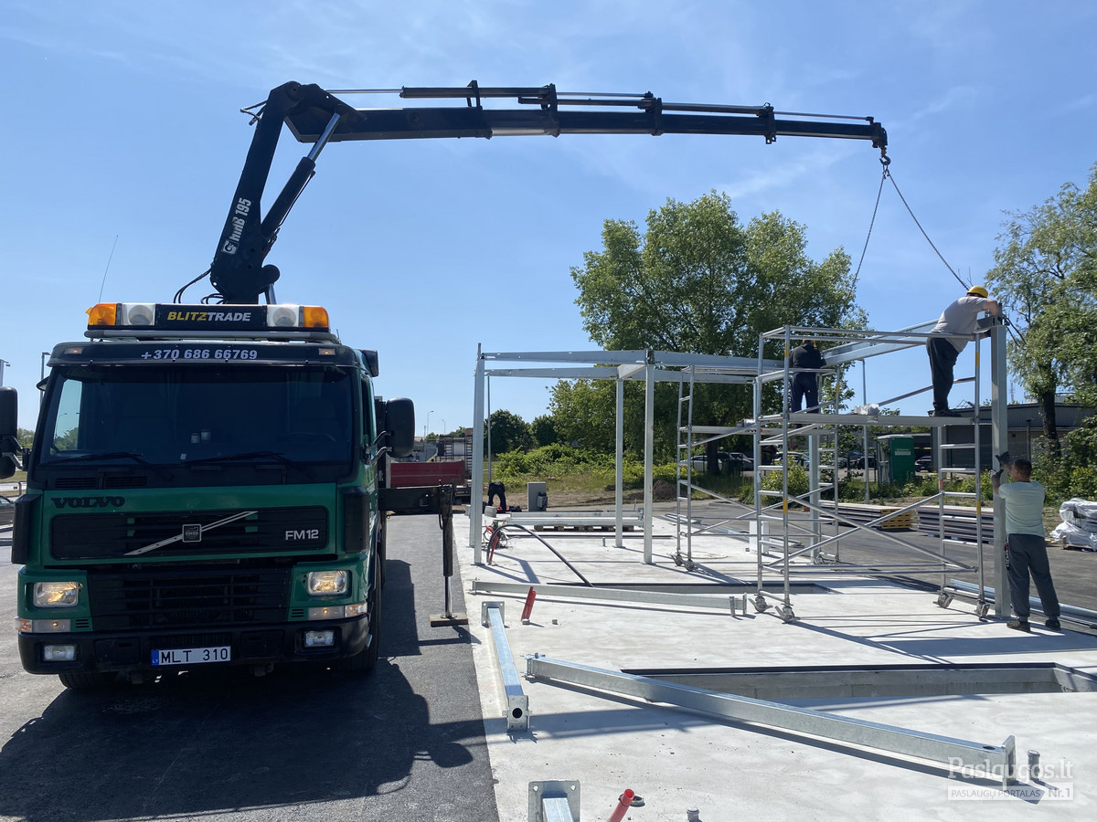 Krovinių pervežimas / fiskaro krano manipuliatoriaus nuoma - Šiauliai ...