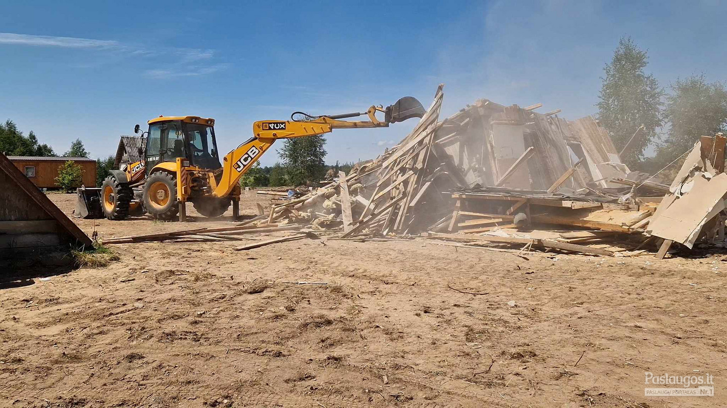 Griovimo darbai, šiukšlių išvežimas, perkraustymo paslaugos - Vilnius ...