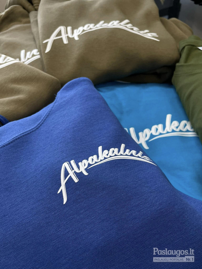 Greita Spauda ir Siuvinėjimas ant Marškinėlių, Džemperių + - Kaunas ...