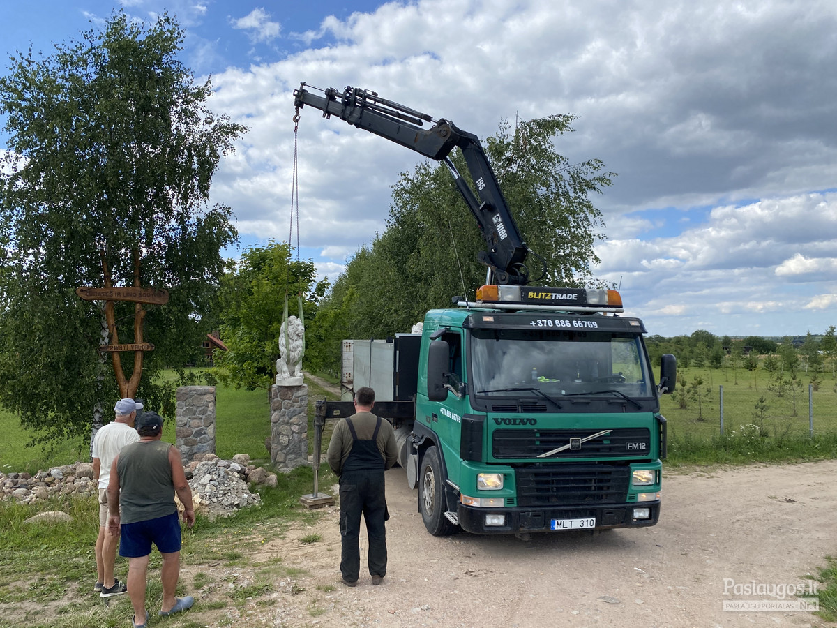 Krovinių pervežimas / fiskaro krano manipuliatoriaus nuoma - Šiauliai ...