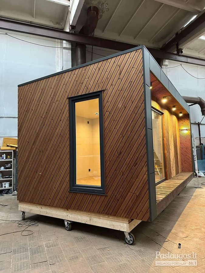 Karkasiniai - Sip pastatai. Fasado ir vidaus apdaila. - Vilnius / MS Solutions - Paslaugos.lt ...