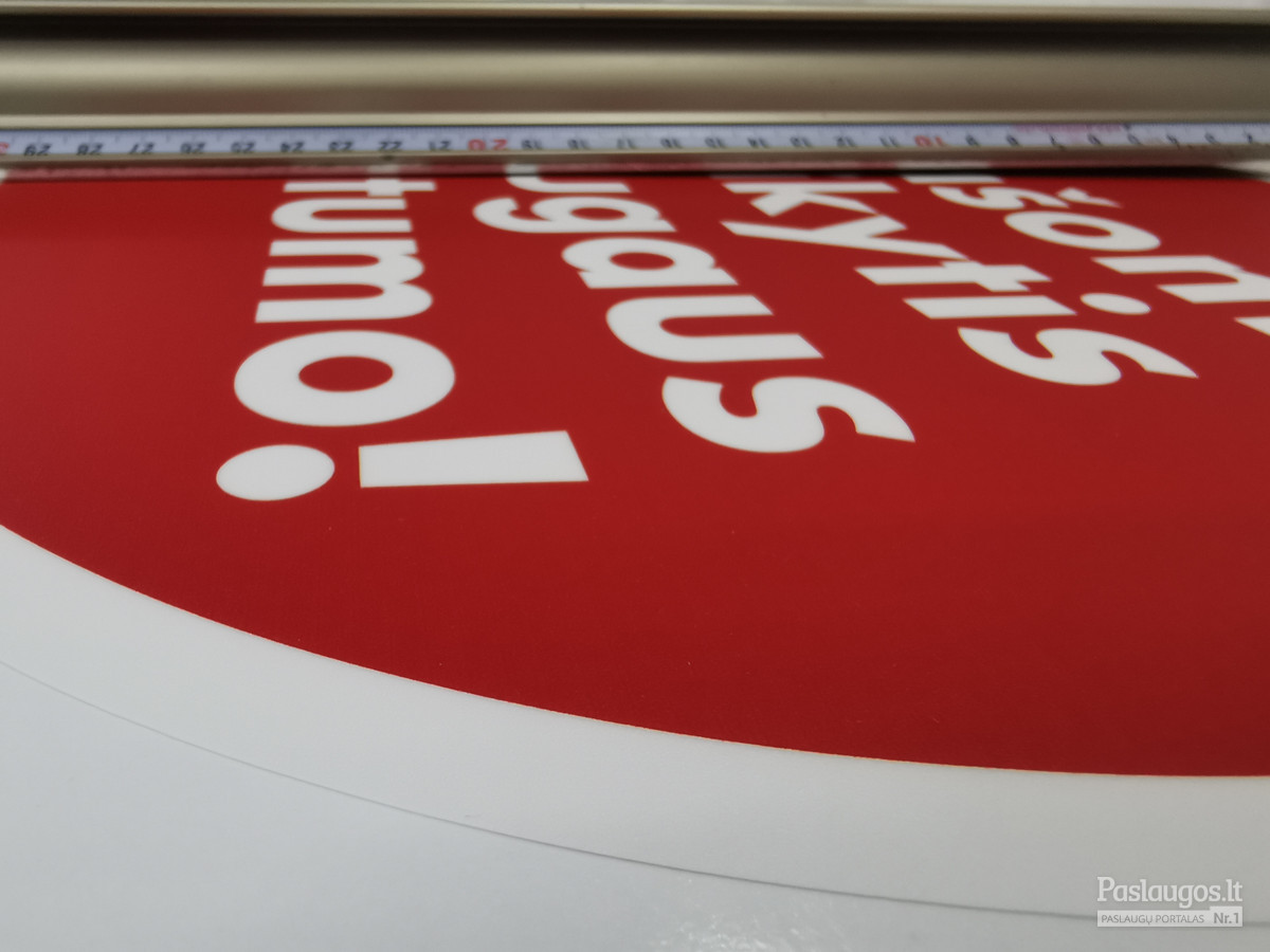 Reklamos sfera Vilnius Plačiaformatė spauda, ploteriavimas, termospauda ...