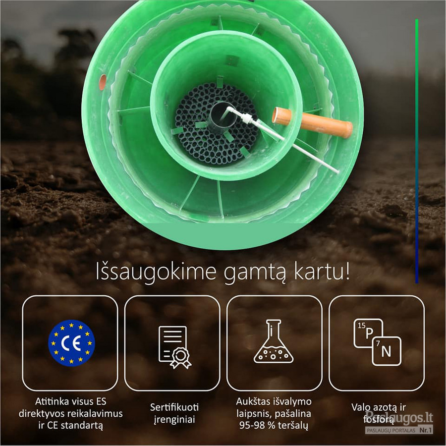 Karolis Vilnius Traidenis nuotekų valymo įrenginiai Darbų pavyzdžių ...