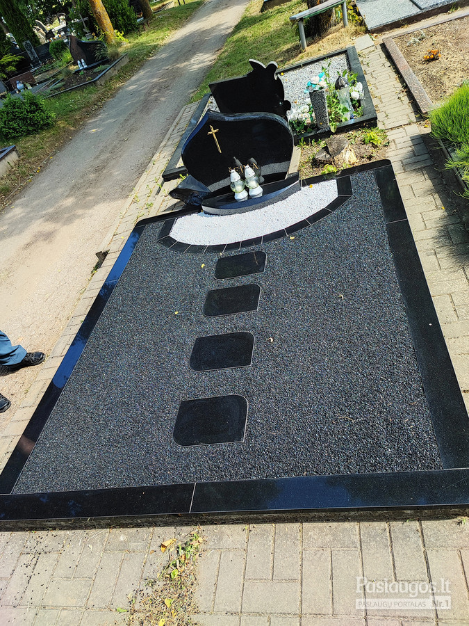 Kapo Dengimas Šiauliai Paminklai, Kapo dengimas plokštėmis Darbų ...