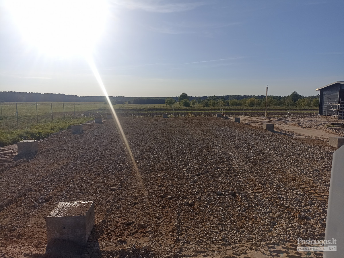 Mb dds Construction Vilnius Vikšrinio krautuvo nuoma Darbų pavyzdžių ...