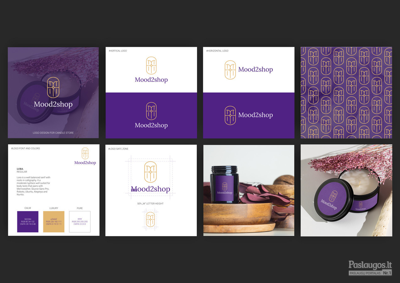 Minimalistiniai logo - Įmonės įvaizdis - Baneriai - Vilnius / Gertrūda ...