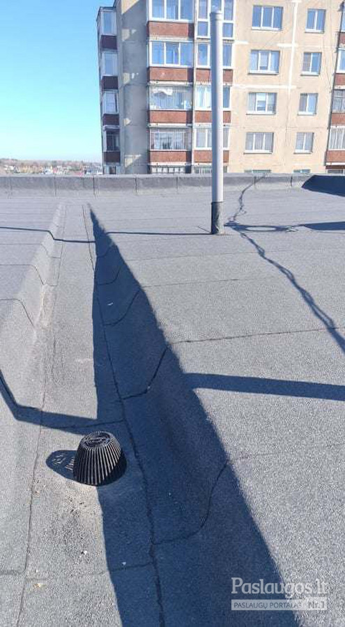 UAB Pulto Alytus Sutapdinti plokštieji stogai Darbų pavyzdžių galerija ...