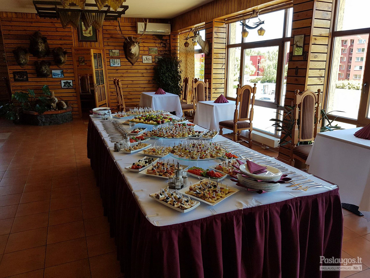 Medžiotojų restoranas Jeruzalės g. 16. Vilnius Banketai - furšetai ...